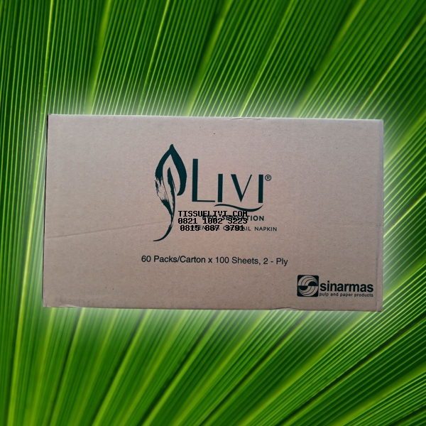 Tissue Livi Napkin Cocktail Sensation Livi Evo Premium 60 Pack X 100 ...